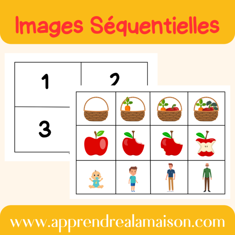 Images Séquentielles - Apprendre à la Maison